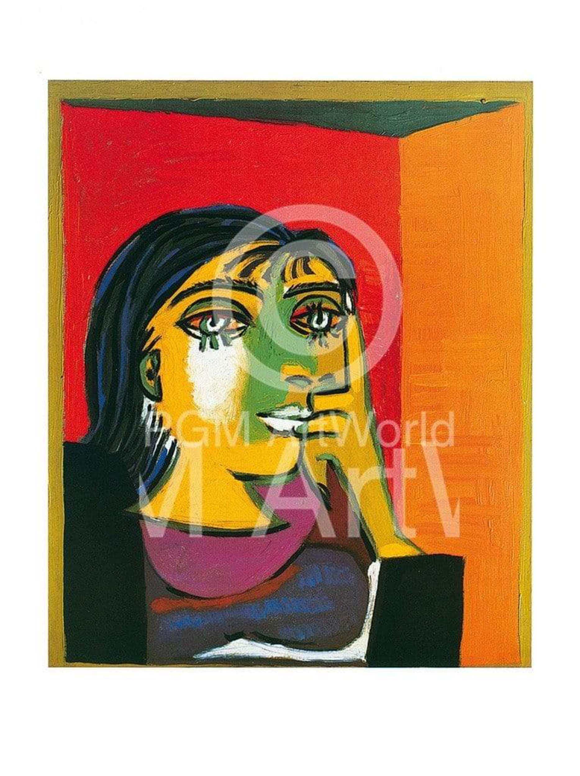 Affiche Art Pablo Picasso - Dora Maar 60x80cm | Leroy Merlin