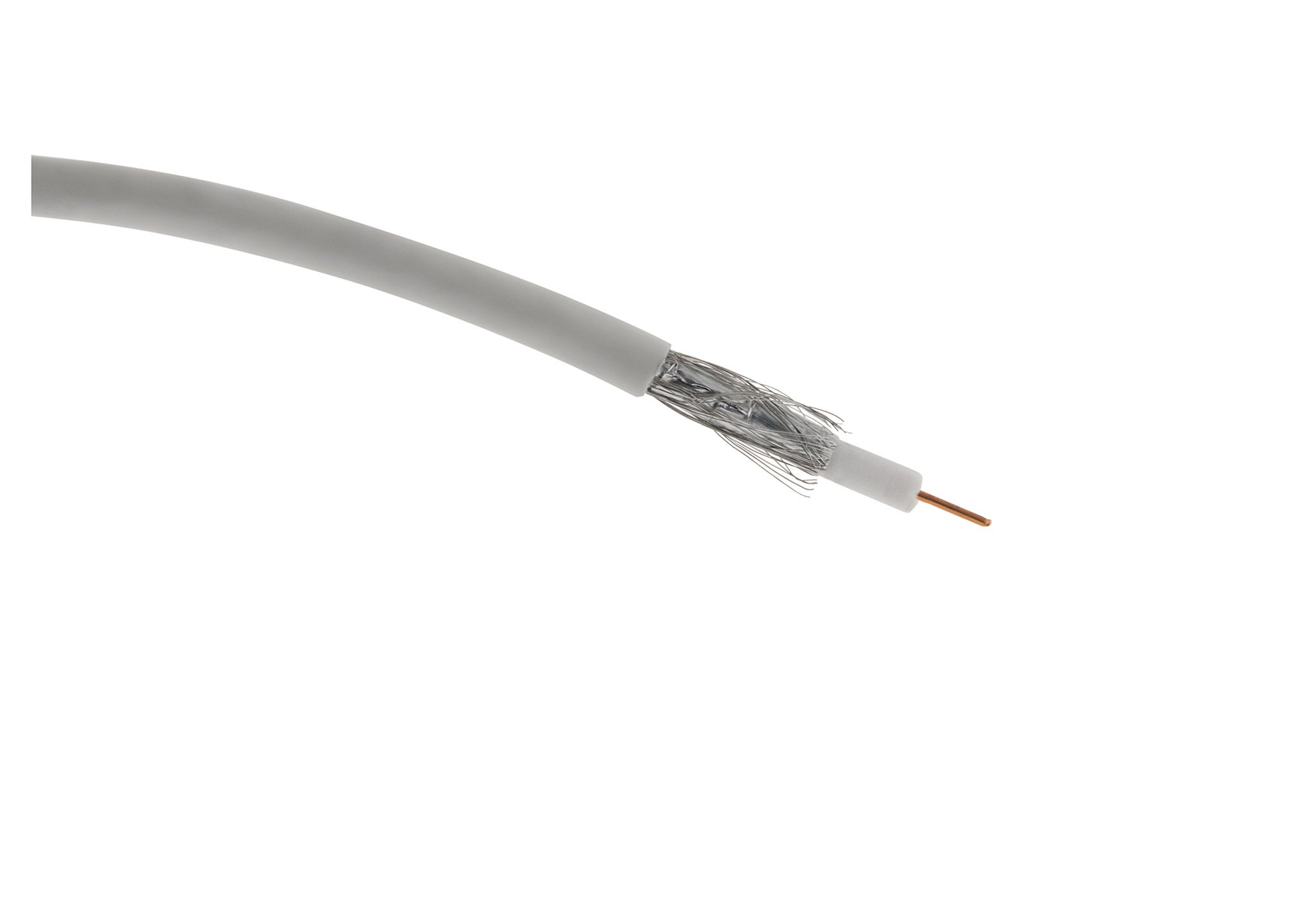 Câble coaxial TV - 17 VATCA PH blanc - 15m - Zenitech | Leroy Merlin