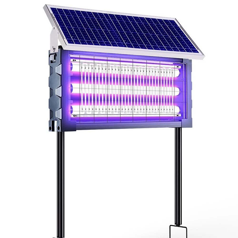 AULEDIO Lámpara solar antimosquitos 20W HW10 cobertura 200m² trampa ...
