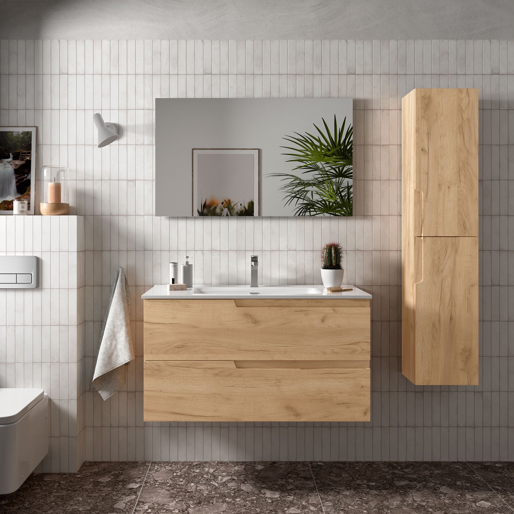 Meuble Salle De Bain 100 Cm