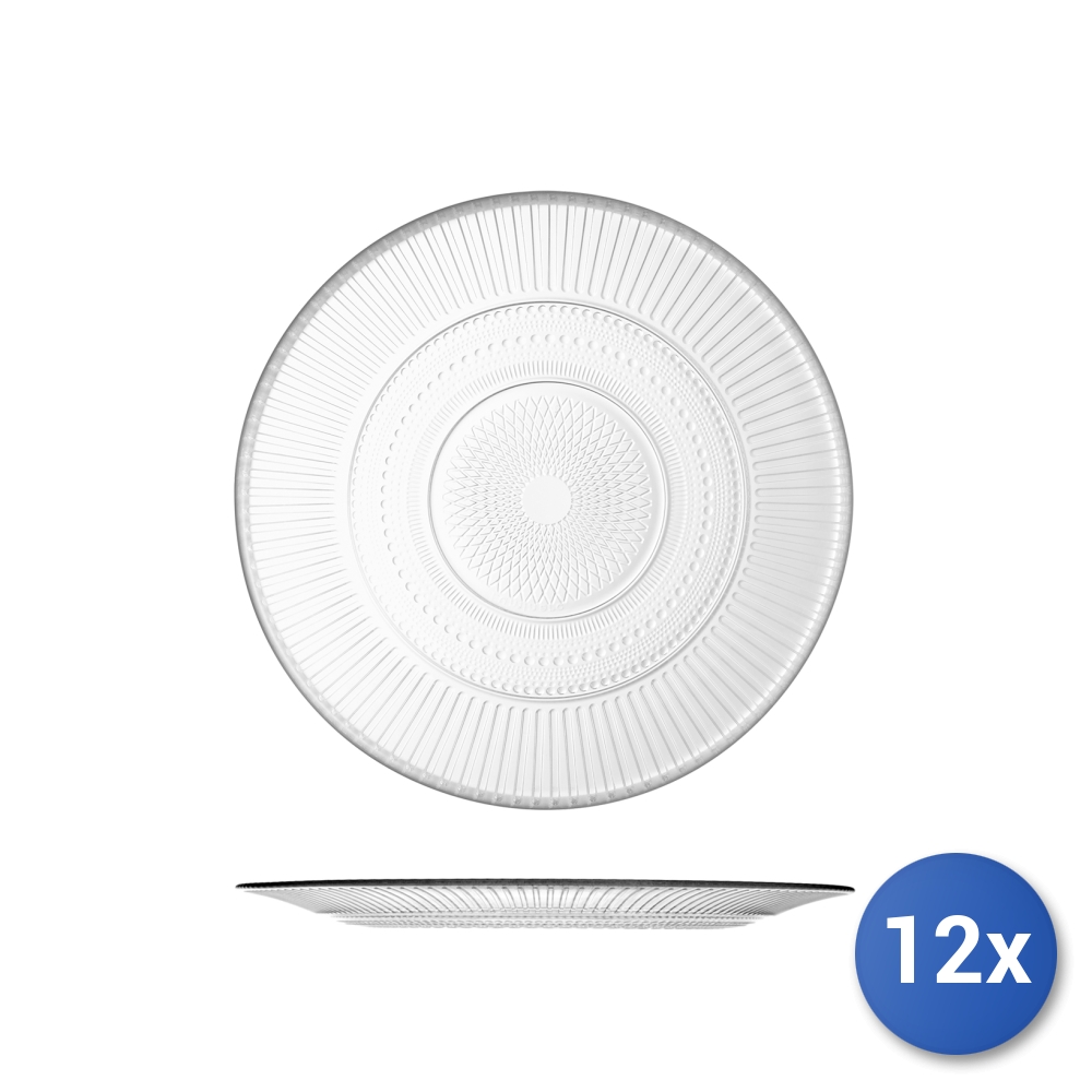 Plato Postre Vidrio Louison 19cm | Leroy Merlin