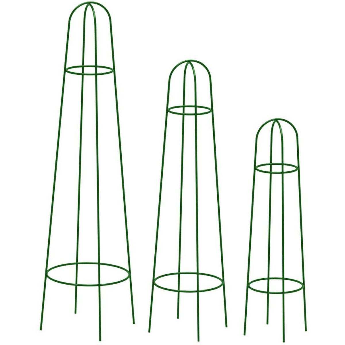 Treilli en acier Sunny (Lot de 3) vert Komet | Leroy Merlin