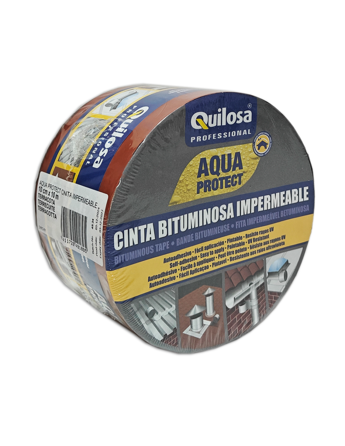 Ruban Bitumineux QUILOSA AQUA PROTECT 10cm x 10m | Leroy Merlin