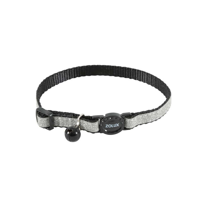 Collier pour chat ZOLUX - Noir - Nylon - Réglable - 520022NOI | Leroy ...
