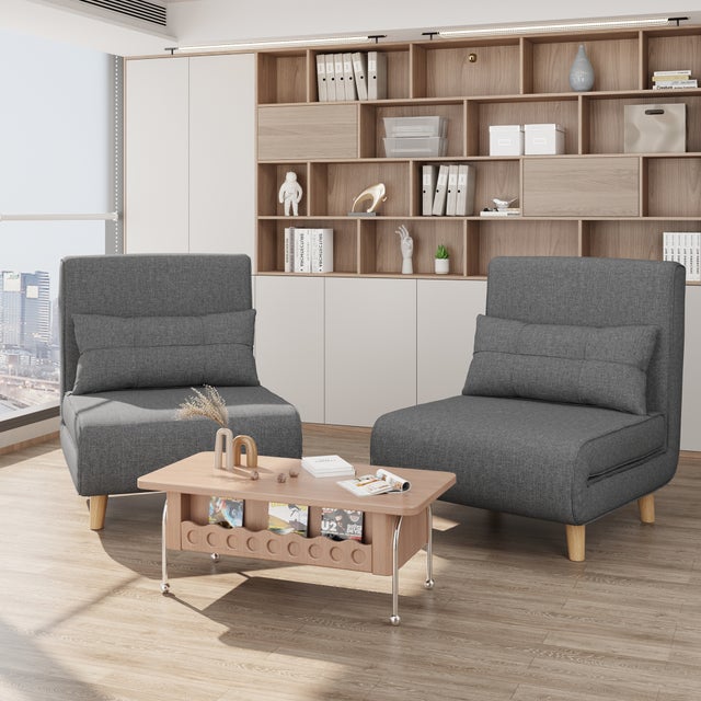Sofa chaise longue con arcon: almacenamiento práctico