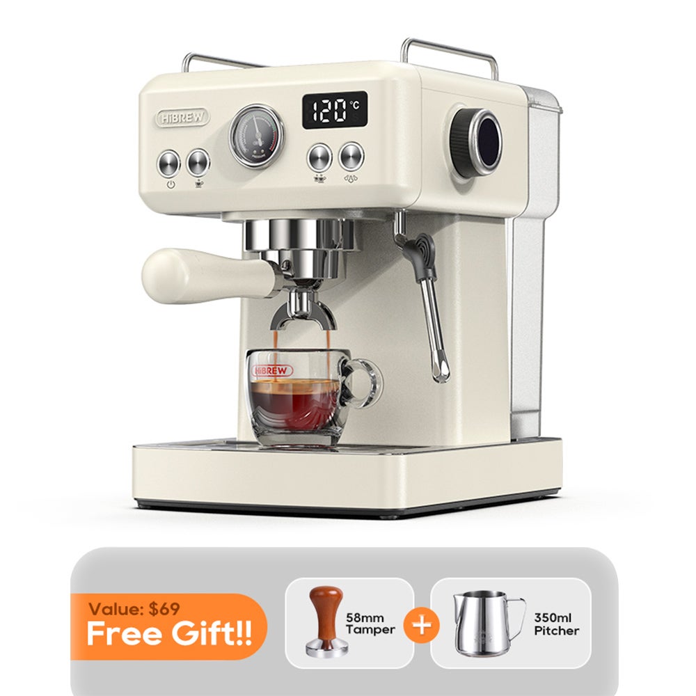 Machine à Espresso Semi- Automatique - HiBREW H10A - Température ...