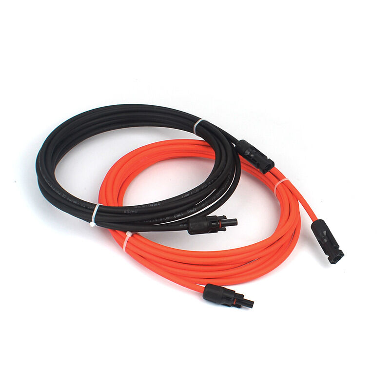 2 cavi di prolunga fotovoltaici, pv1 - f 6,0 mm², 10 m/cad., connettore ...