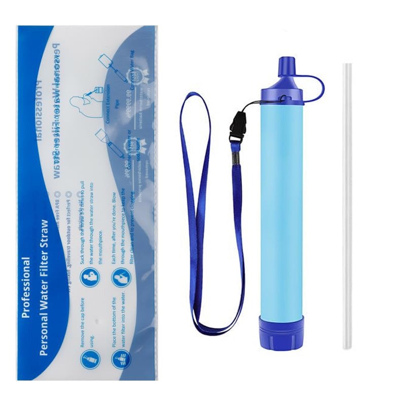 Filtro de agua portátil con manguera de silicona – Pajita de ...