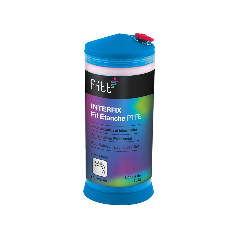 Fil étanche PTFE Interfix 175m - Fitt | Bricoman