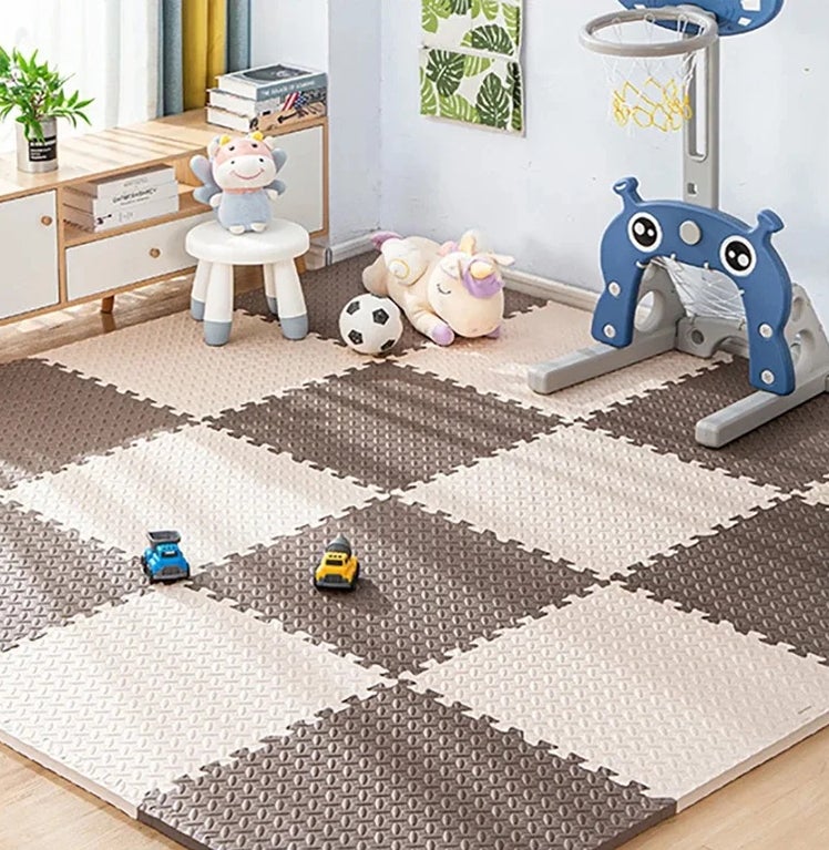 Tapis en mousse EVA pour chambre à coucher, tapis de puzzle pour ...