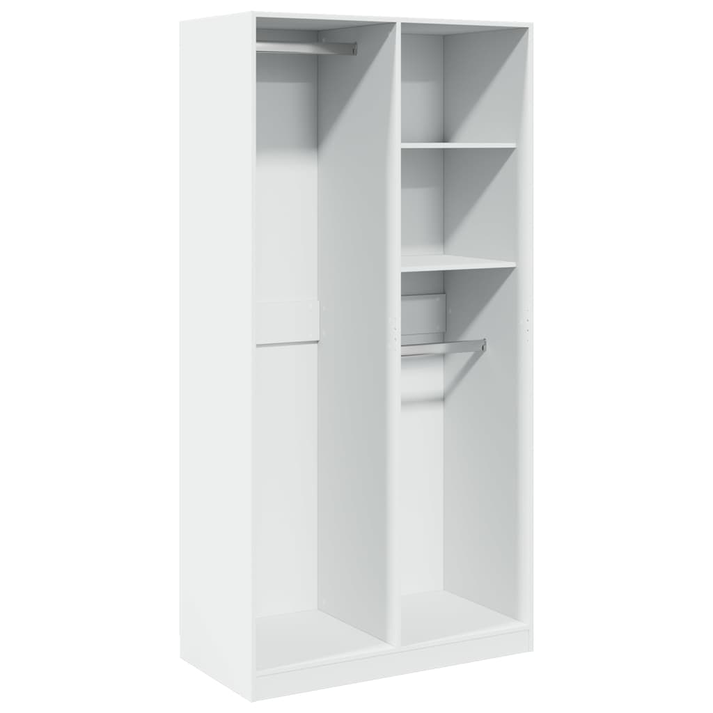 Armoire en contreplaqué blanc 100x50x200 cm | Leroy Merlin