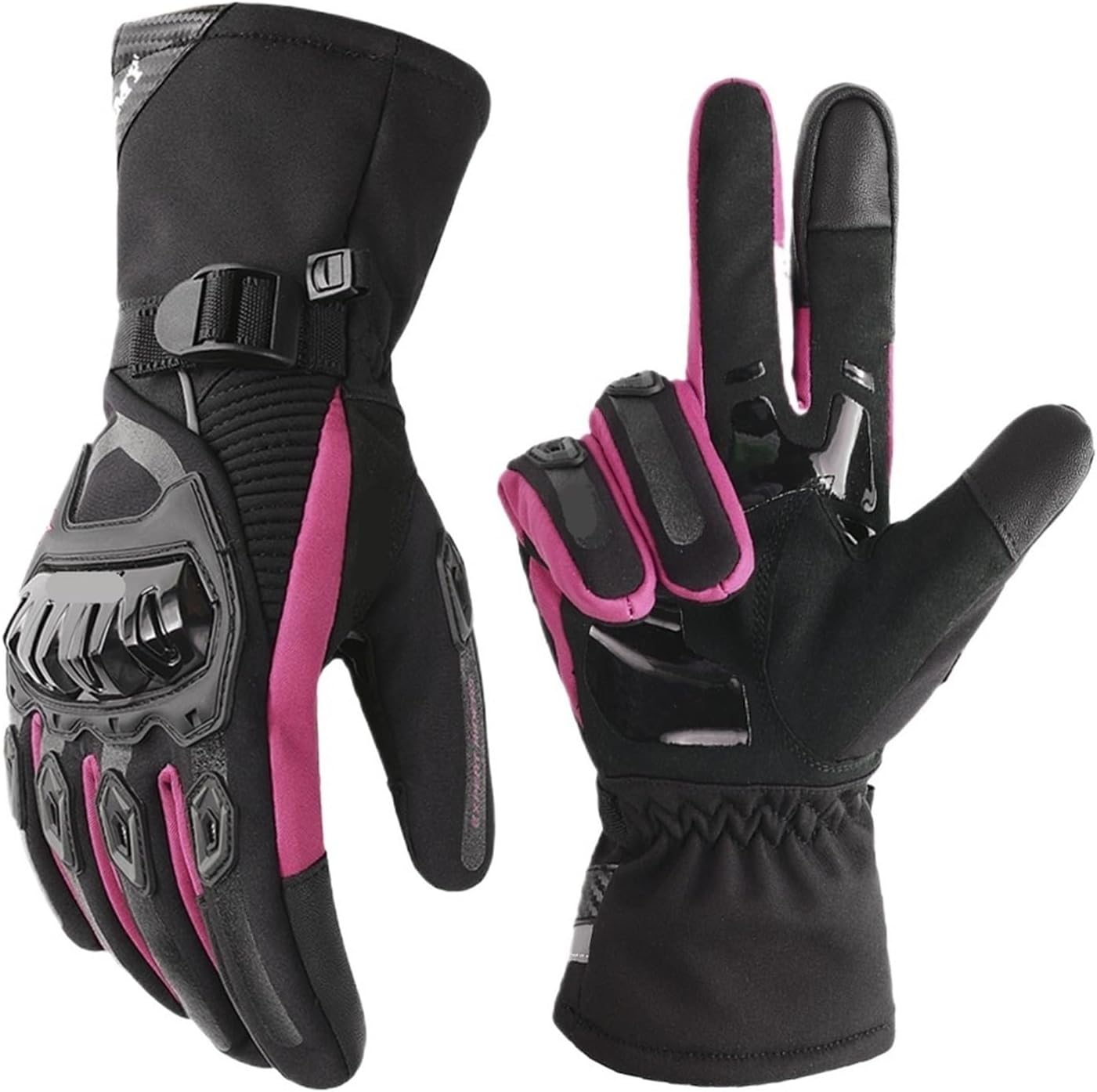 Gants de moto coupe-vent imperméables pour femme - Gants de moto pour ...