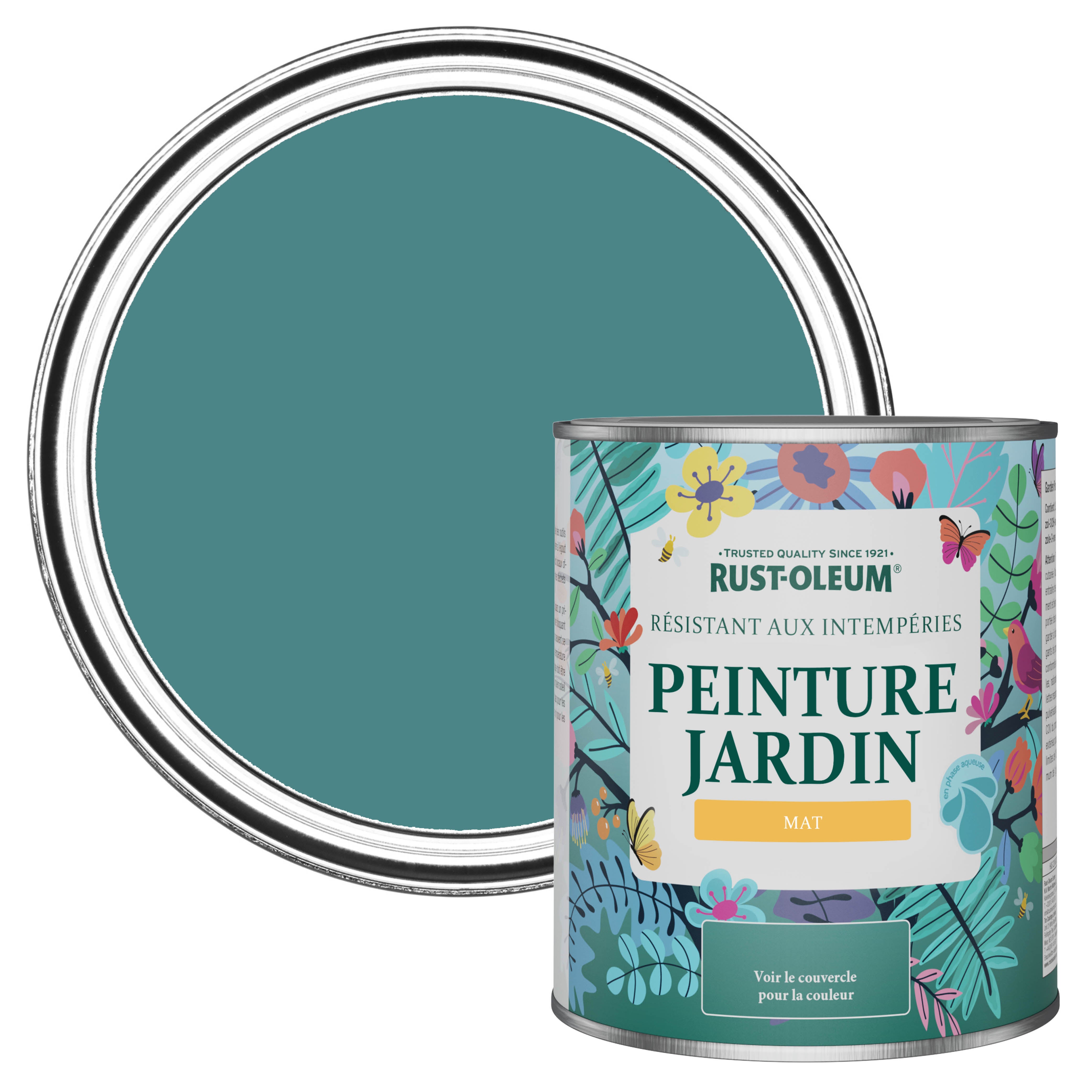Rust-Oleum Peinture Jardin, Finition Mate - Plume de Paon 750ml | Leroy ...