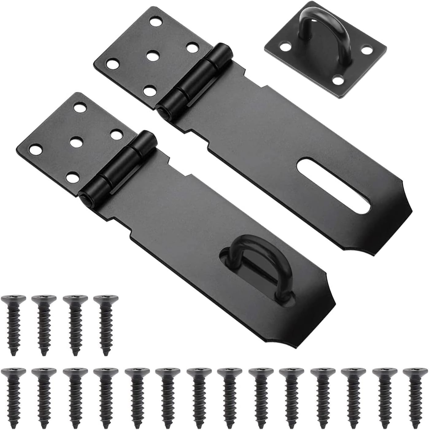 2pcs Fermoir de Loquet Porte Exterieur, 5 Pouces Acier Inoxydable ...