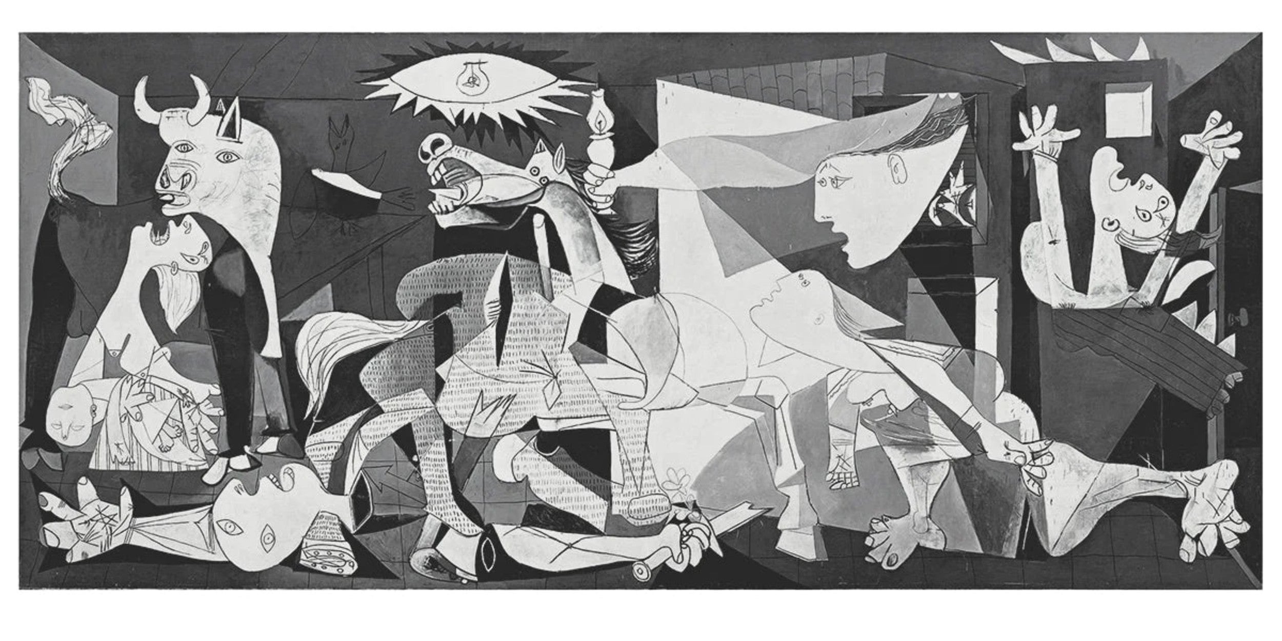 Affiche Art Pablo Picasso - Guernica 100x50cm | Leroy Merlin