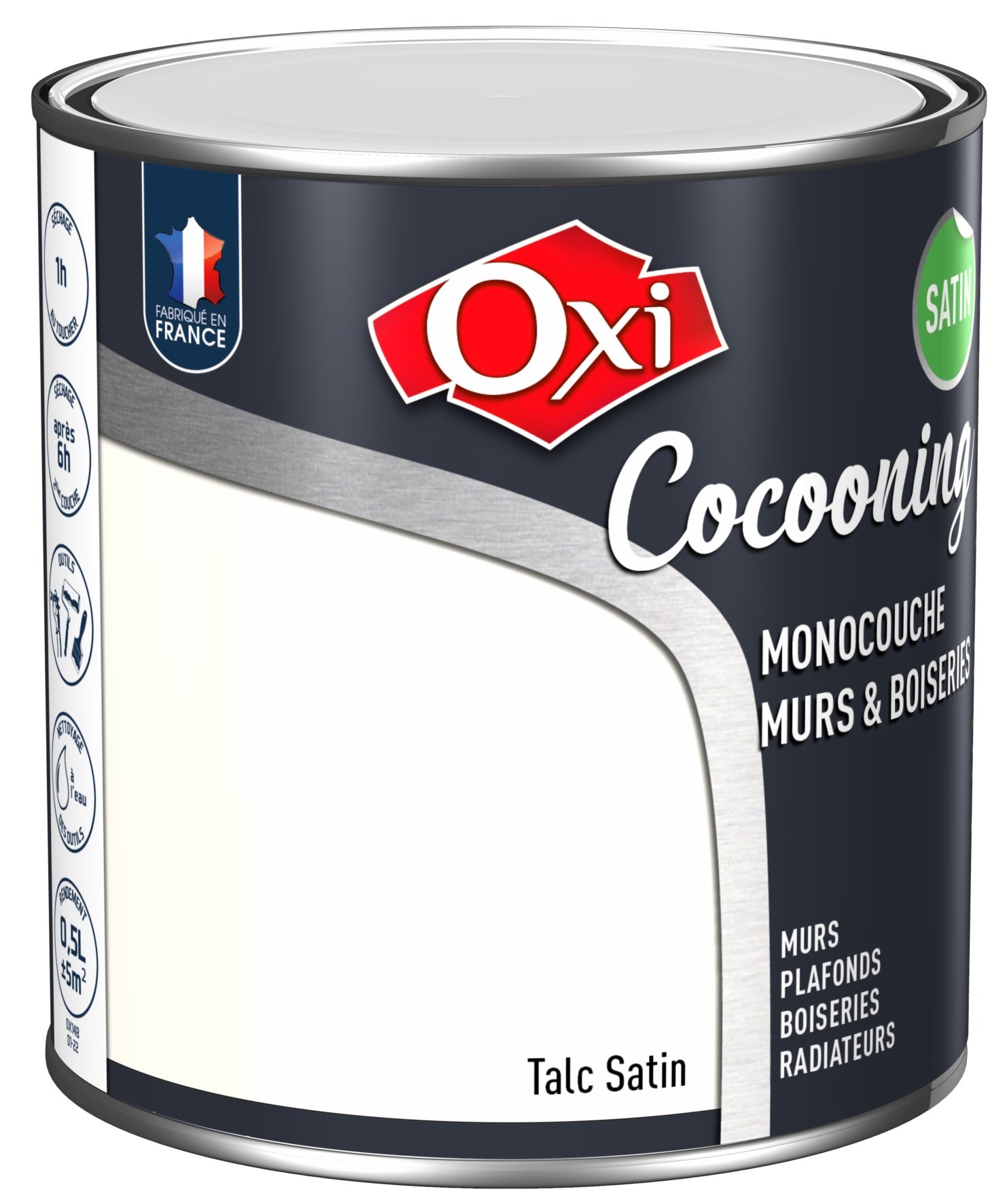 Peinture d'intérieur monocouche pour murs & boiseries OXI COCOONING ...