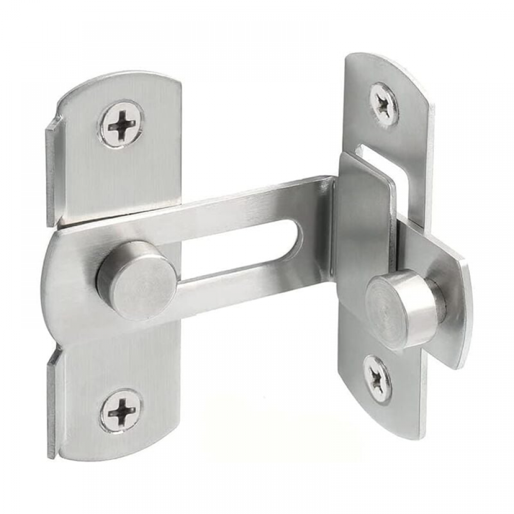 5*4cm Verrou de porte à angle droit 90 degrés de grange coulissante en ...