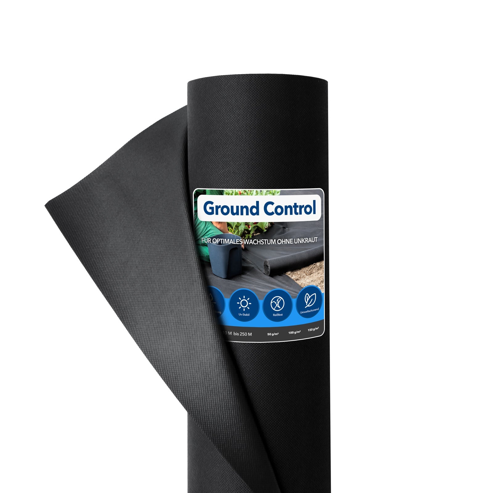 Tissu contre les mauvaises herbes Control du sol 50 g/m² 150 x 350 cm ...