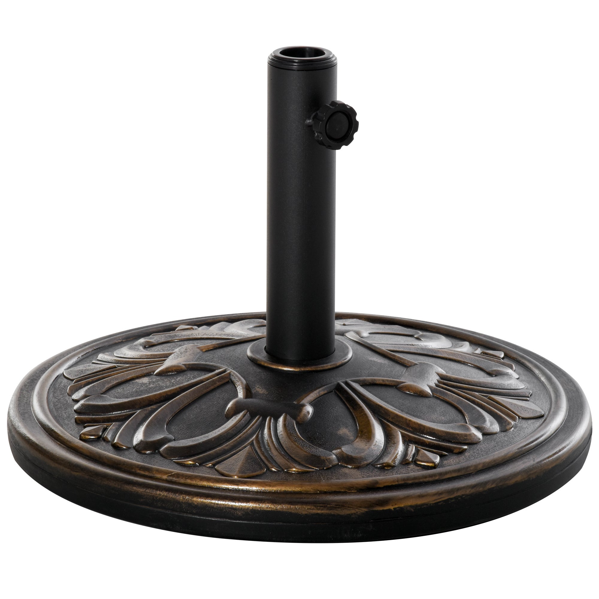 Support parasol 13 kg porte-parapluie 35/38/48 mm diamètre jardin ...
