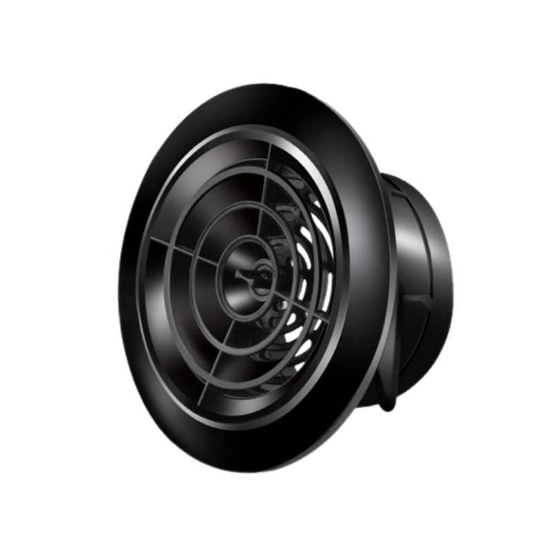 Grille de ventilation, version ronde pivotante, pour cuisines, salles ...