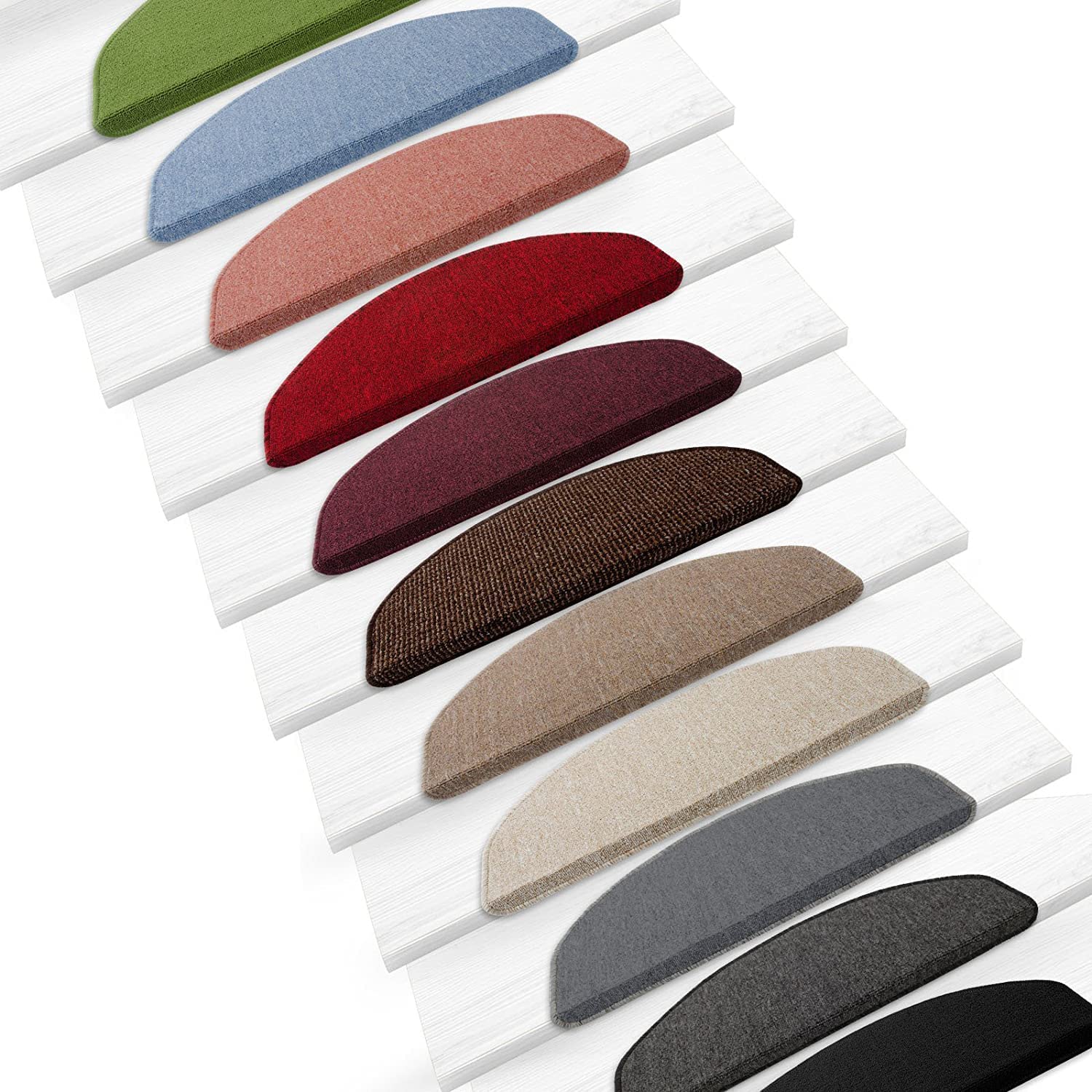 SUP//KARAT >London Lot de 15 marchettes d'escalier en Couleurs diverses ...