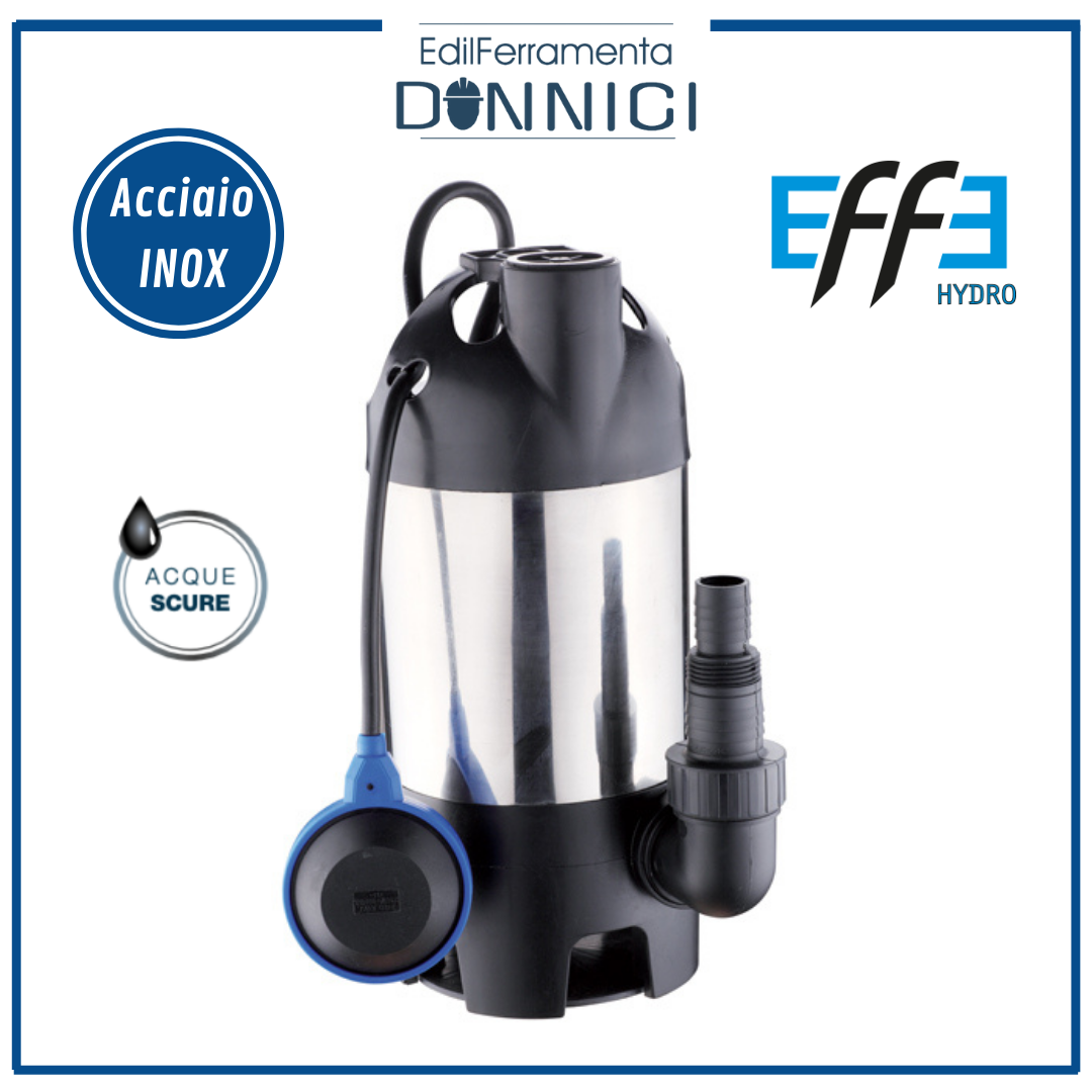 Pompa sommersa per acque scure sporche elettropompa a immersione in ...
