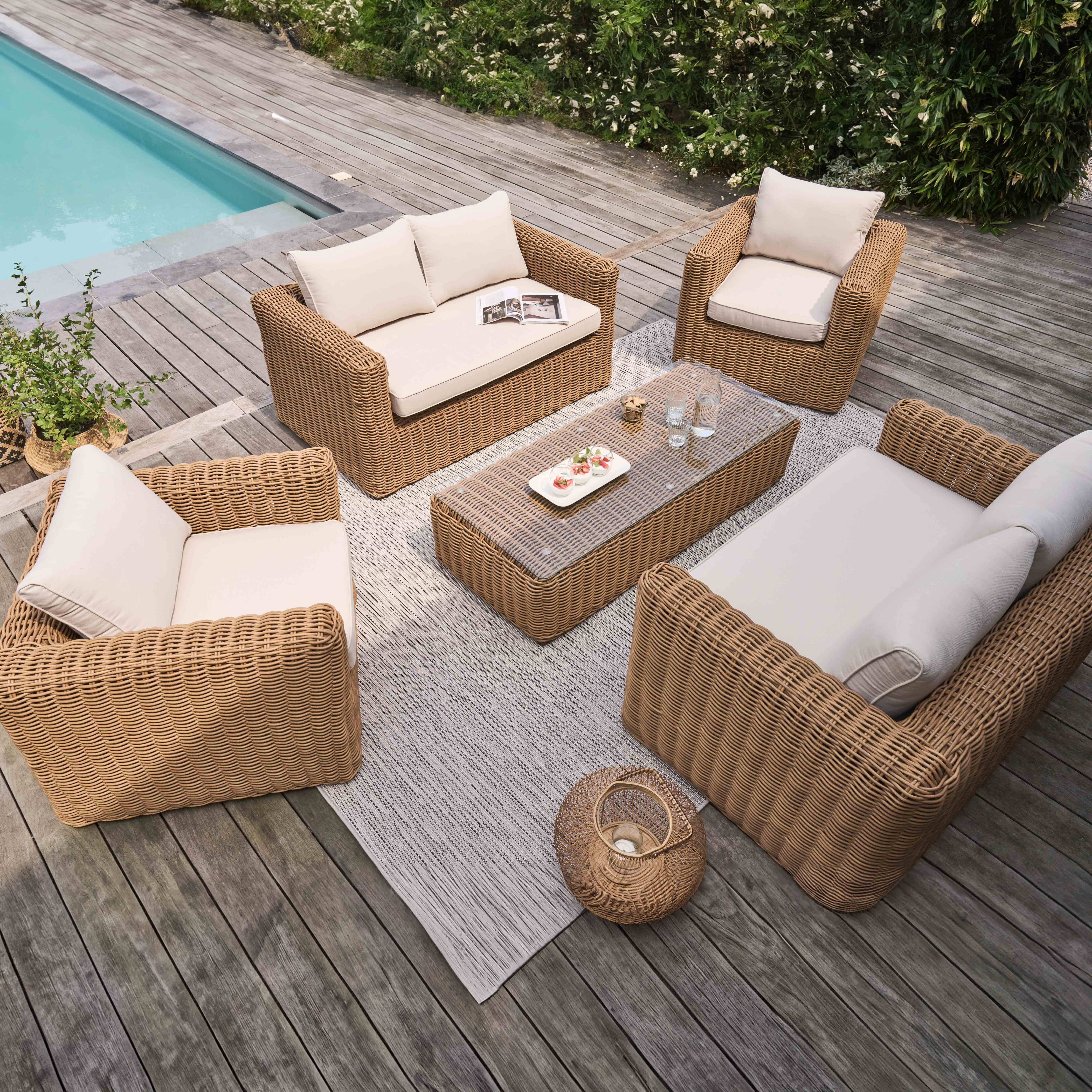 Salon De Jardin Resine Tressee Leroy Merlin