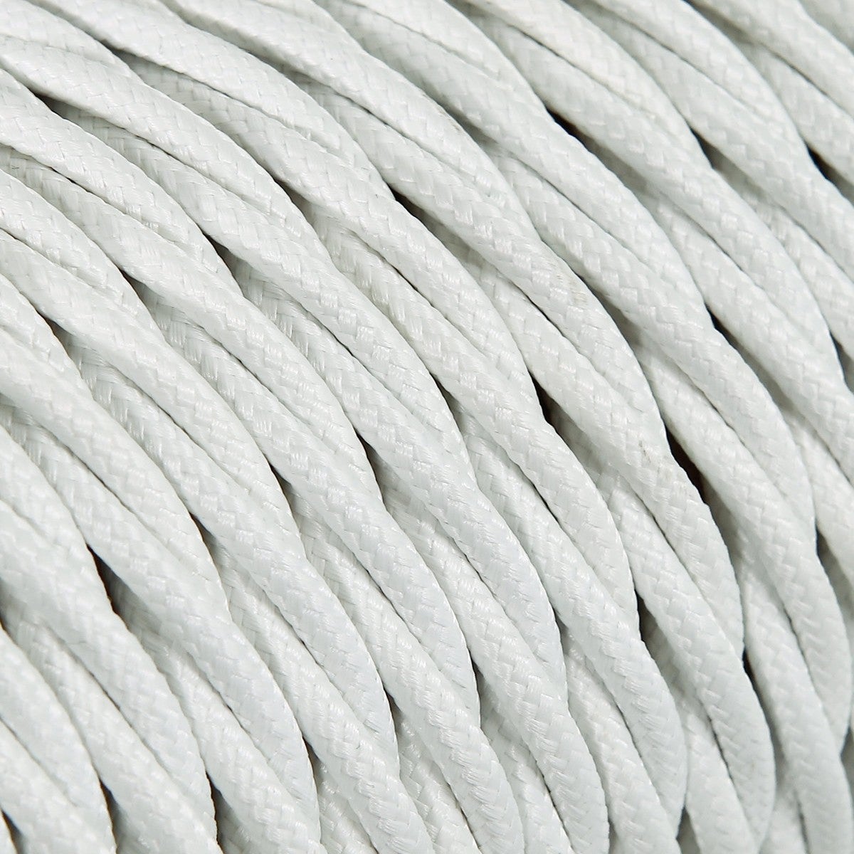 DRESS - Cable Textile Torsadé 3X1,50 1 mt TR3 BLANC | Leroy Merlin