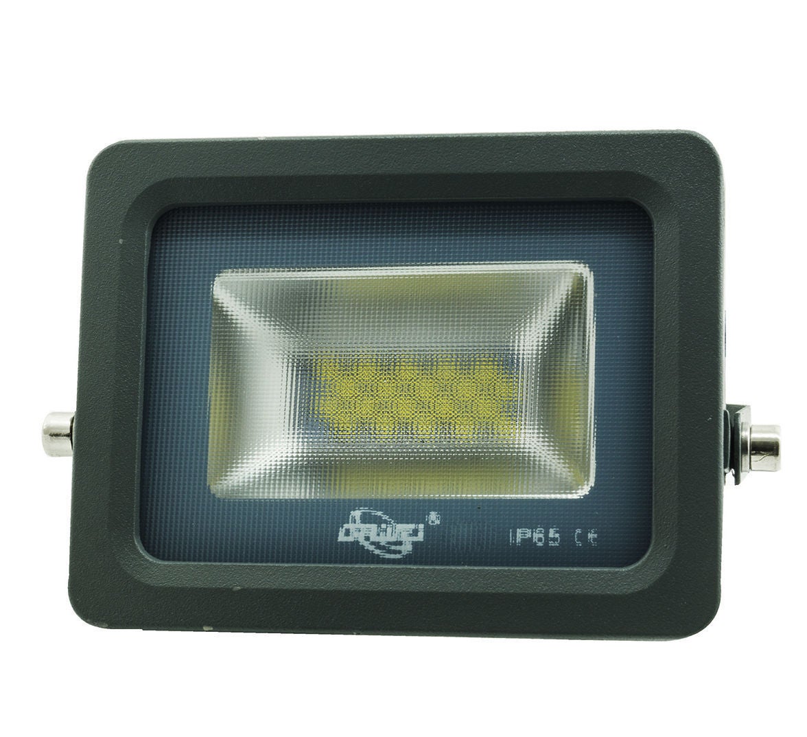 FOCO LED SMD SLIM FOCO EXTERIOR IP65 LUZ 6000K BLANCO FRÍO GRIS 10W ...