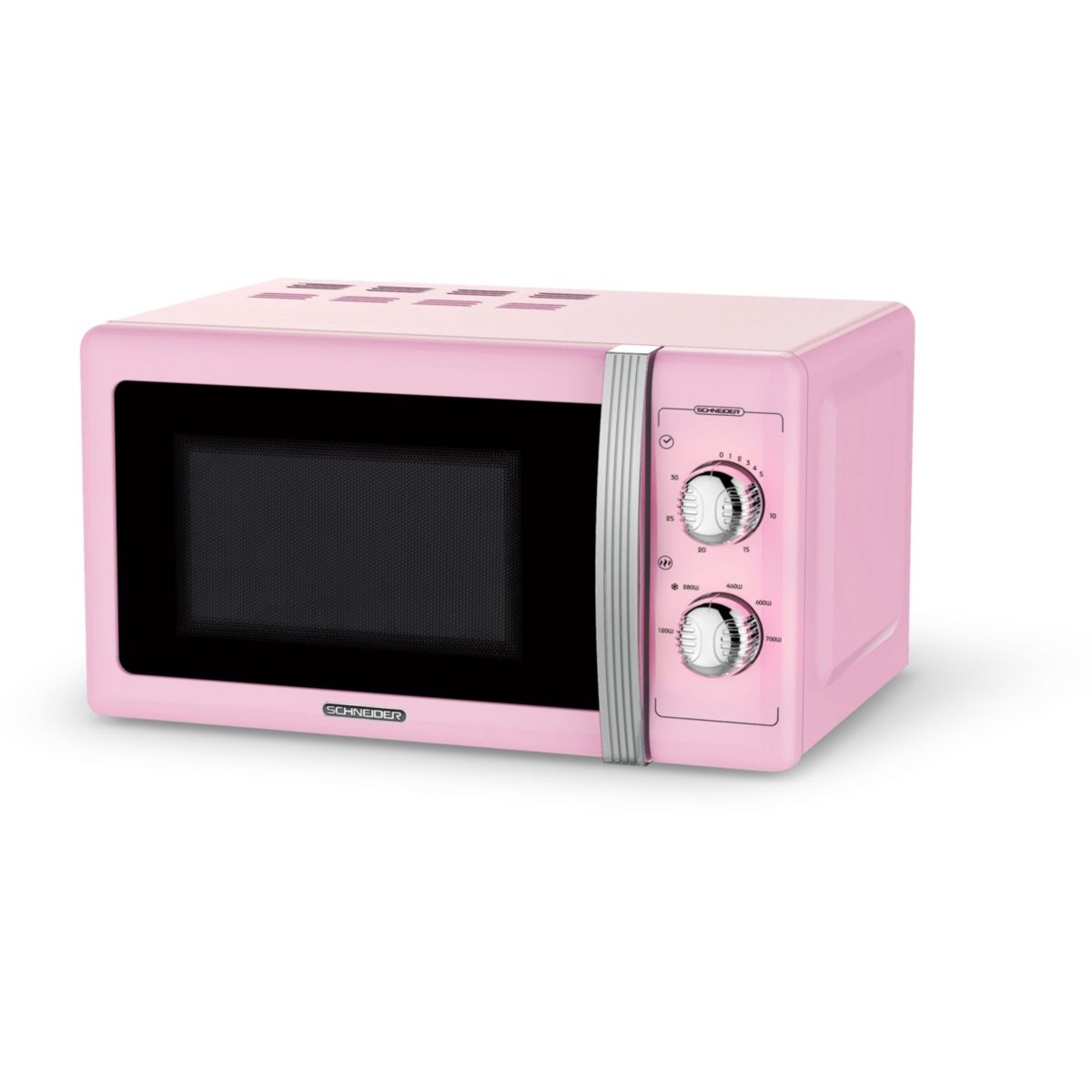 Schneider SMW20VMP Microondas Vintage 20 Litros 700W Color Rosa | Leroy ...