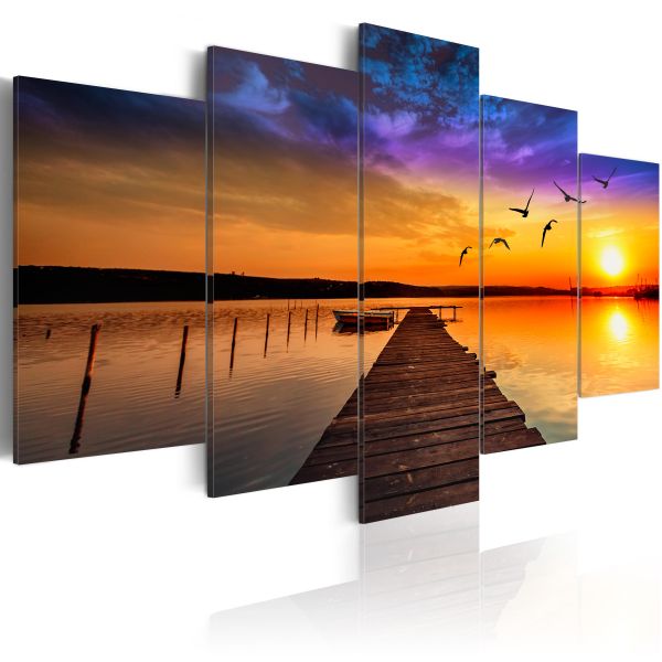 Tableau Romantic Lake 200x100 cm | Leroy Merlin