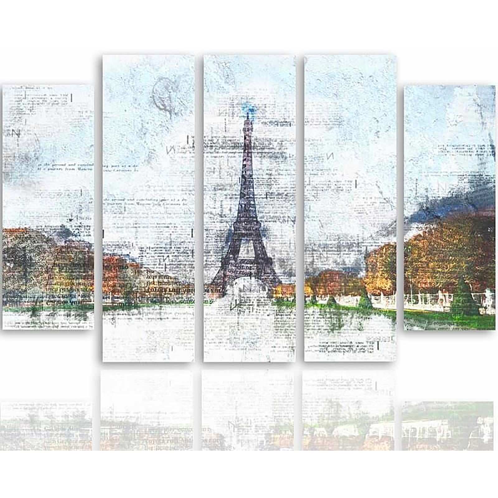 Tableau tour eiffel 6 - 100 x 70 cm | Leroy Merlin