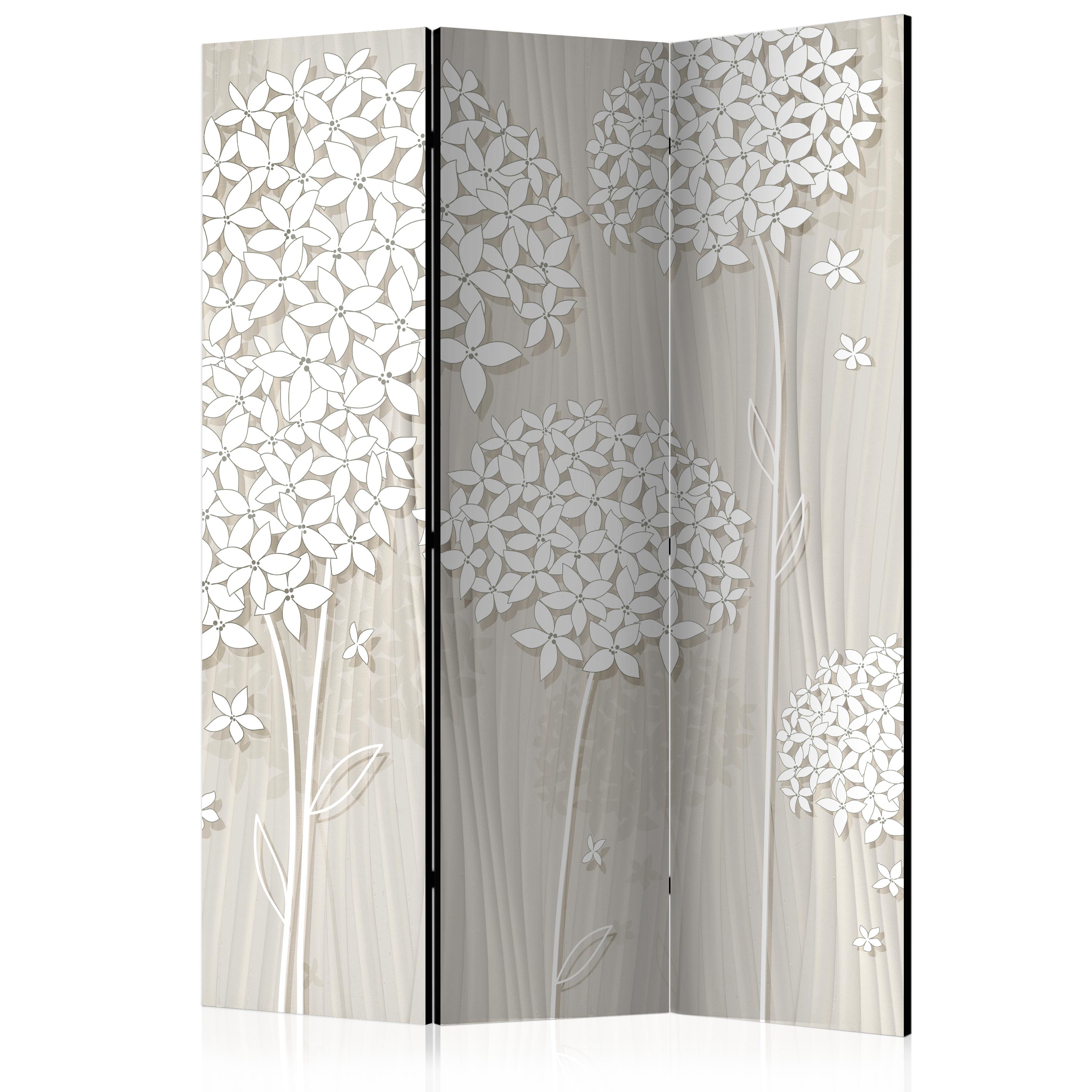 Paravento - Creamy Daintiness [Room Dividers] - 135x172 | Leroy Merlin