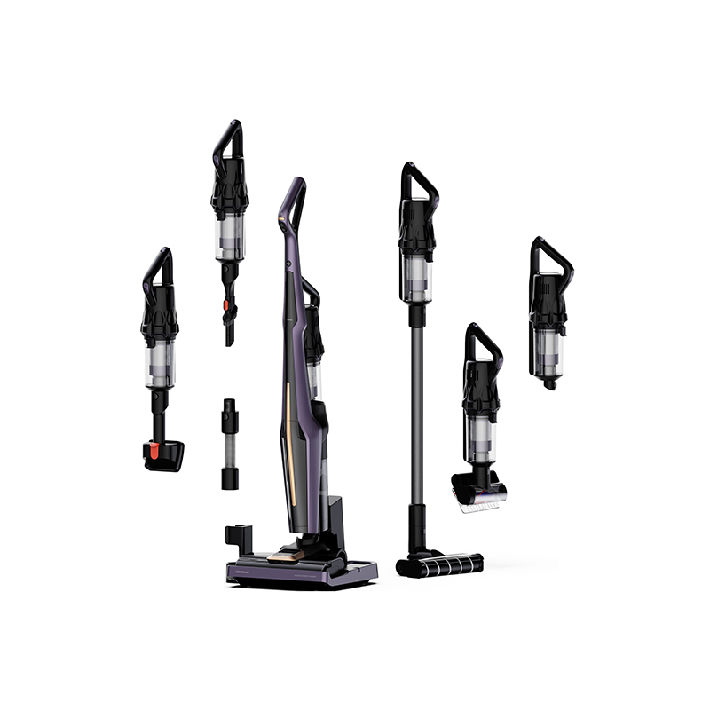 Aspirateur balai laveur P40 ProW sans fil 450W/45kpa 60 min-écran LED ...