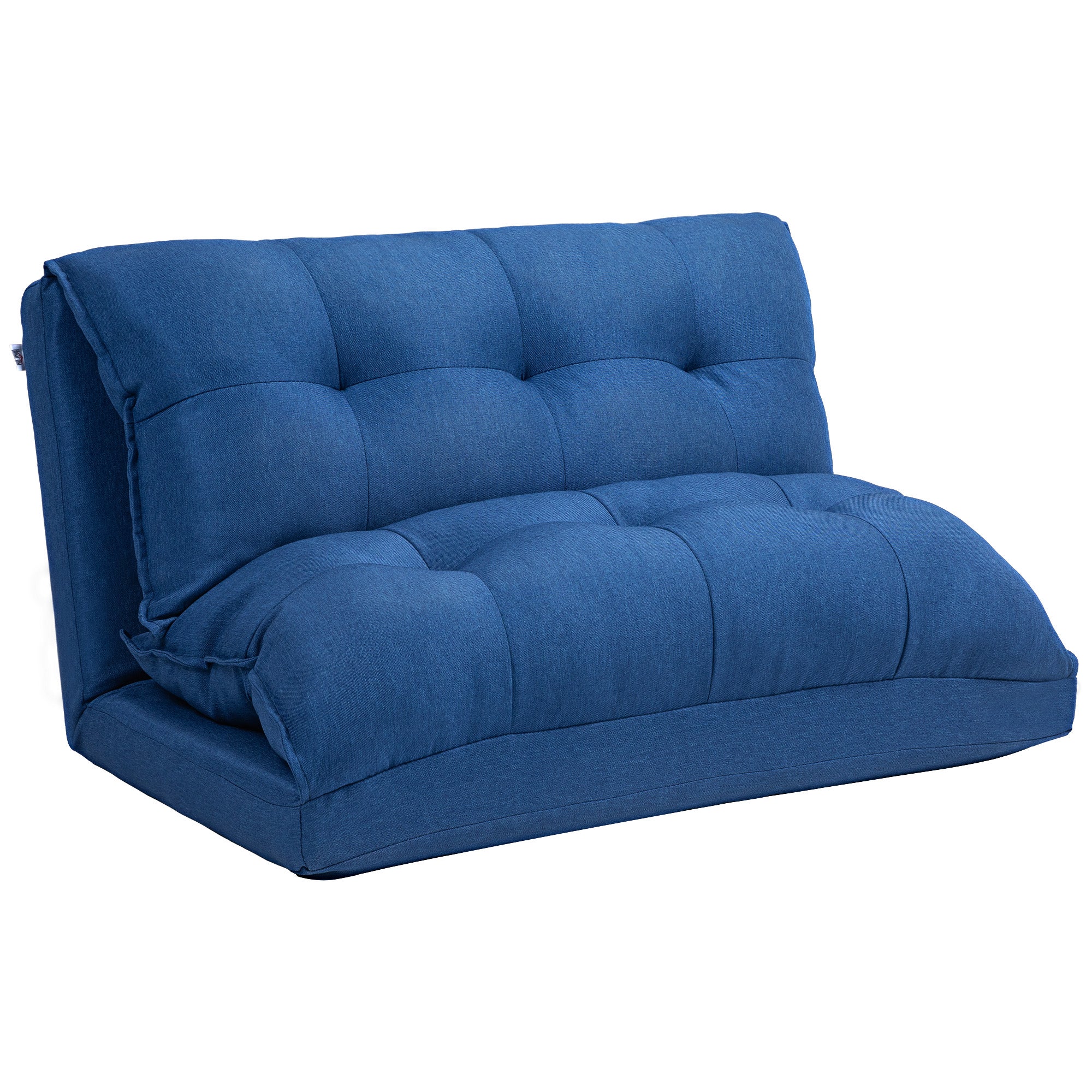 Fauteuil de sol paresseux Lin HOMCOM | Leroy Merlin