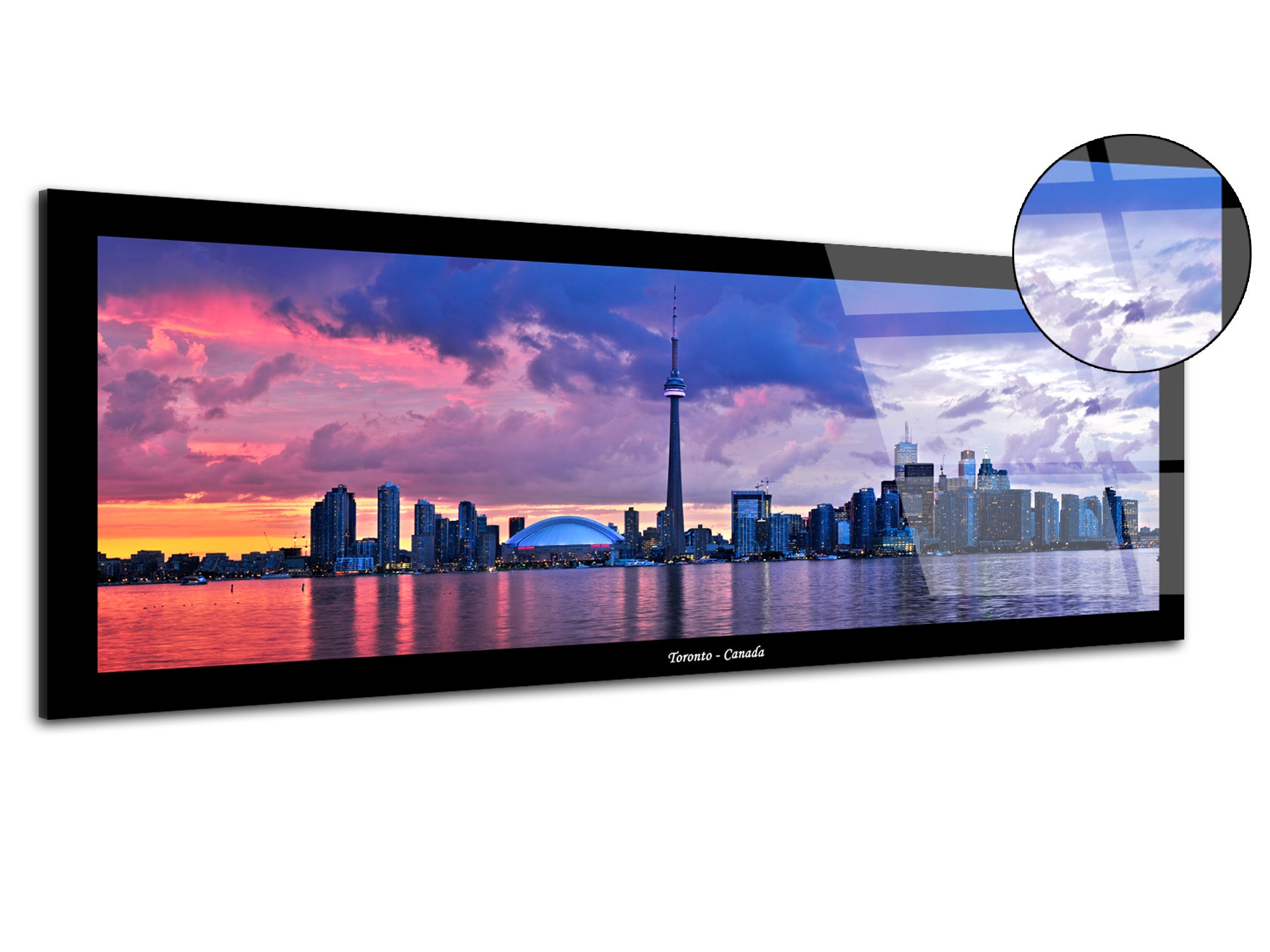 Tableau photo plexiglas deco TORONTO | Leroy Merlin