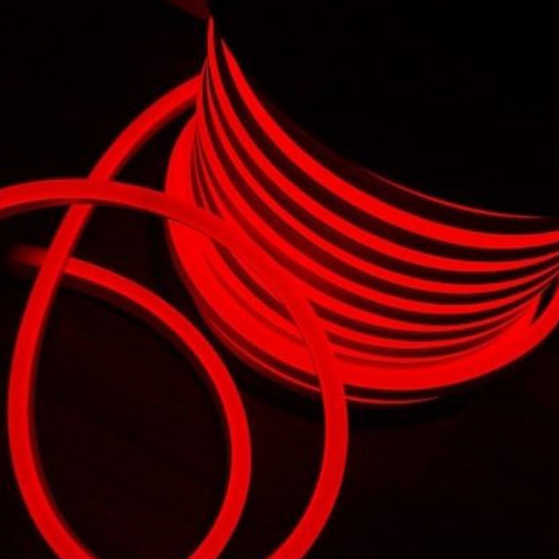 LED Neón Flexible 220V IP65 - 50m / Rojo - SILUMEN | Leroy Merlin