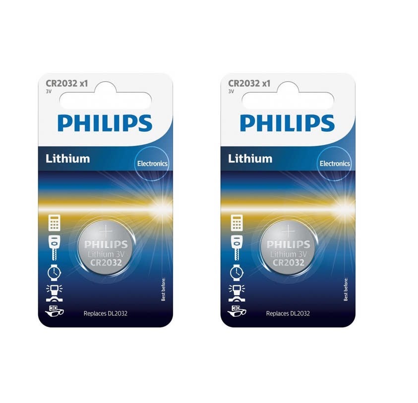 2 Piles Philips CR2032 | Leroy Merlin