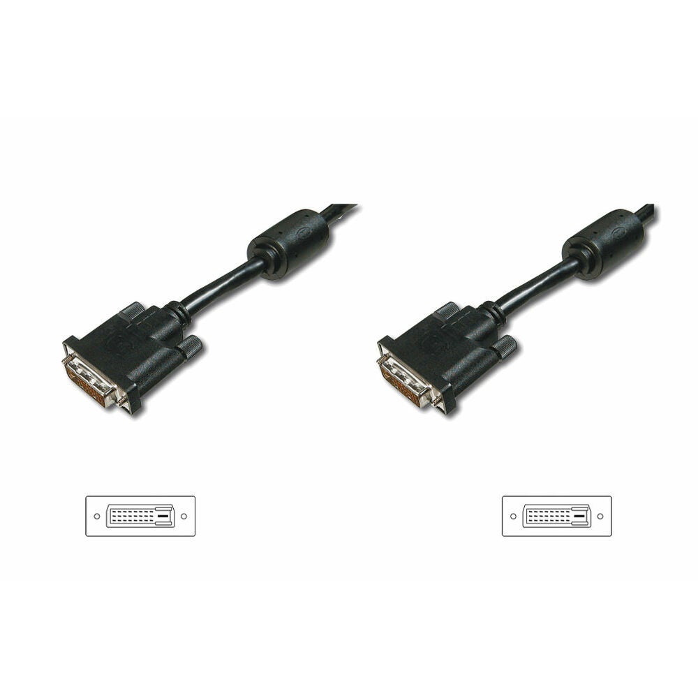 Cable DVI Digitus AK-320101-050-S 5 m | Leroy Merlin