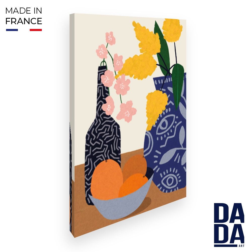 Toile Nature morte / 50x70cm / Fabriqué en France / DADA ART | Leroy Merlin