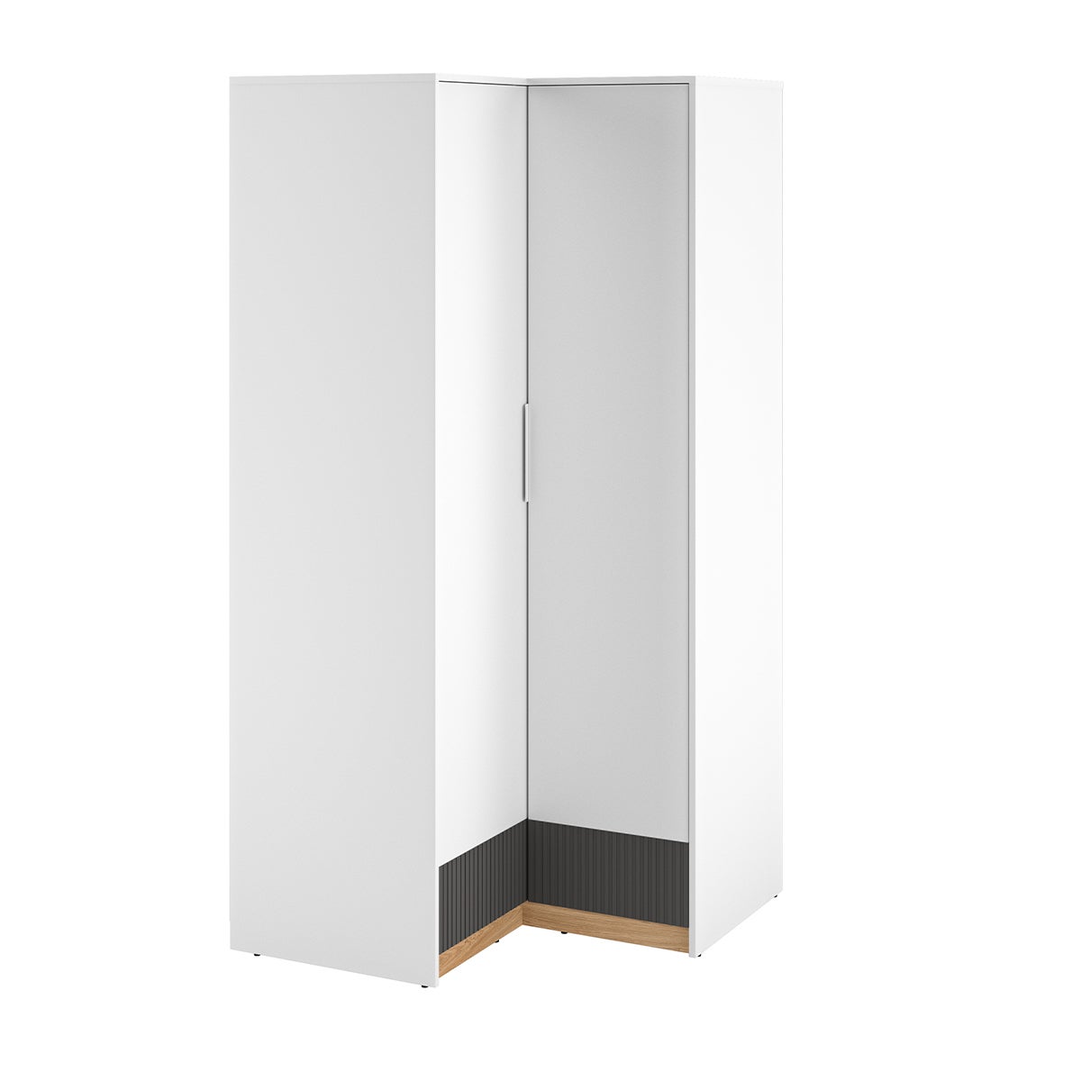Armoire d'angle 2 portes Ronan Blanc | Leroy Merlin