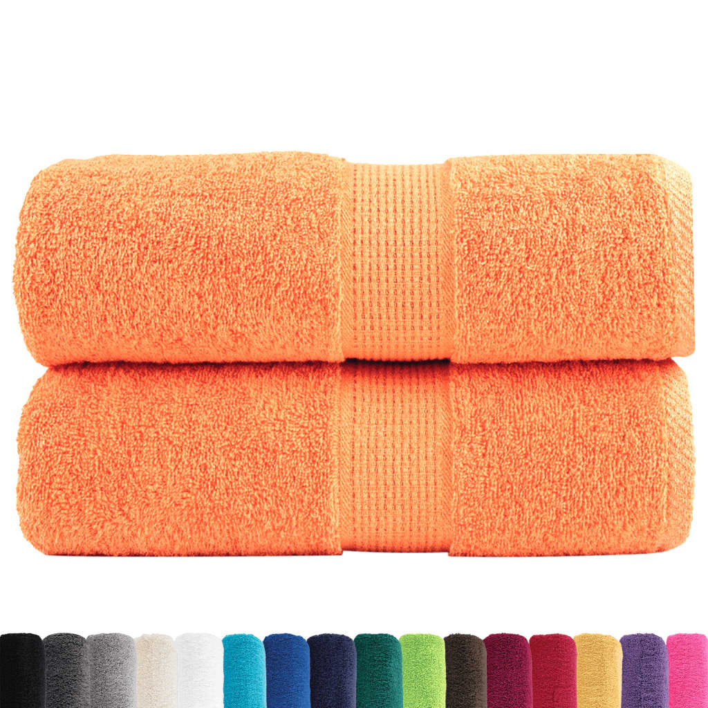 Toallas SOLUND 2 unidades naranja 30x30 cm 600 gsm - COMFORTXL | Leroy ...
