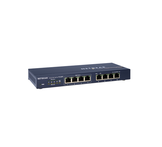 Netgear FS108P Switch ethernet rapide - non manageable | Leroy Merlin