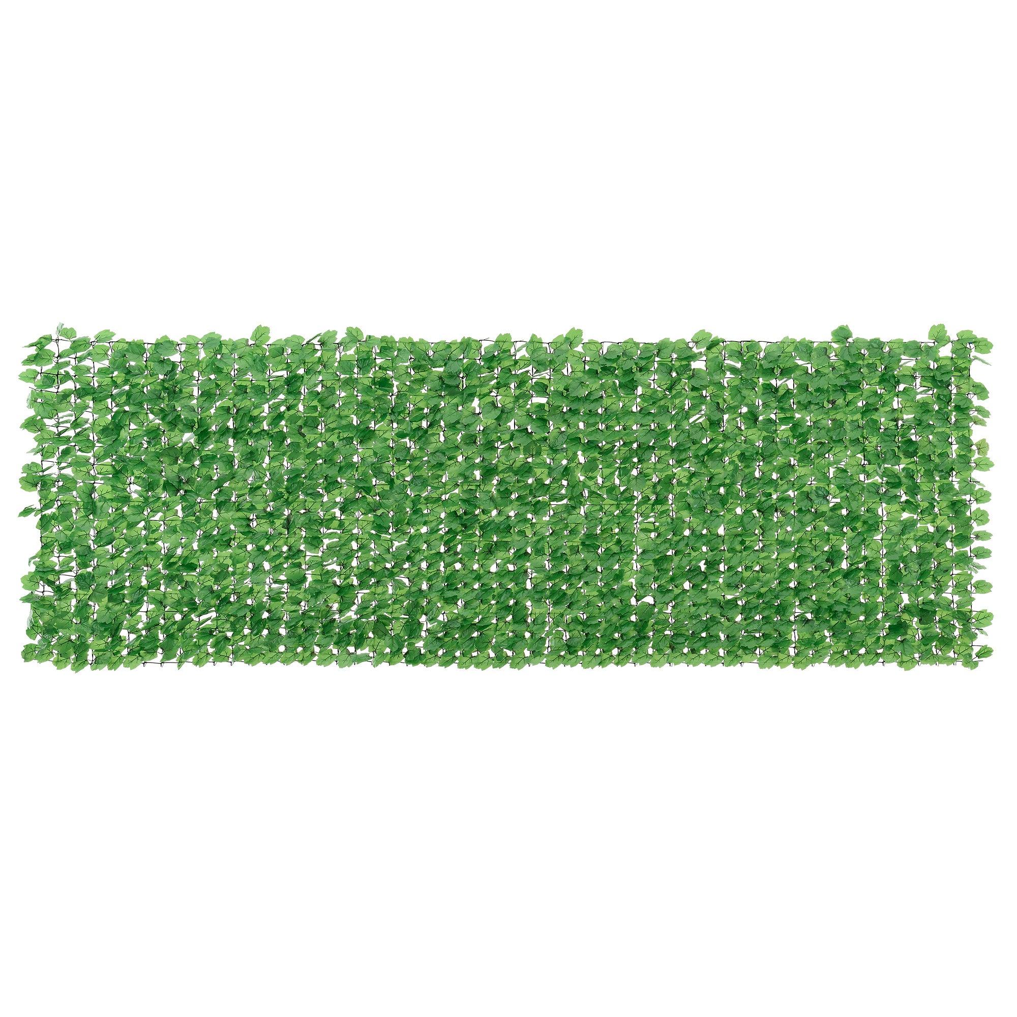 Valla de hojas artificiales (100 x 300 cm) PVC Protector visual y ...