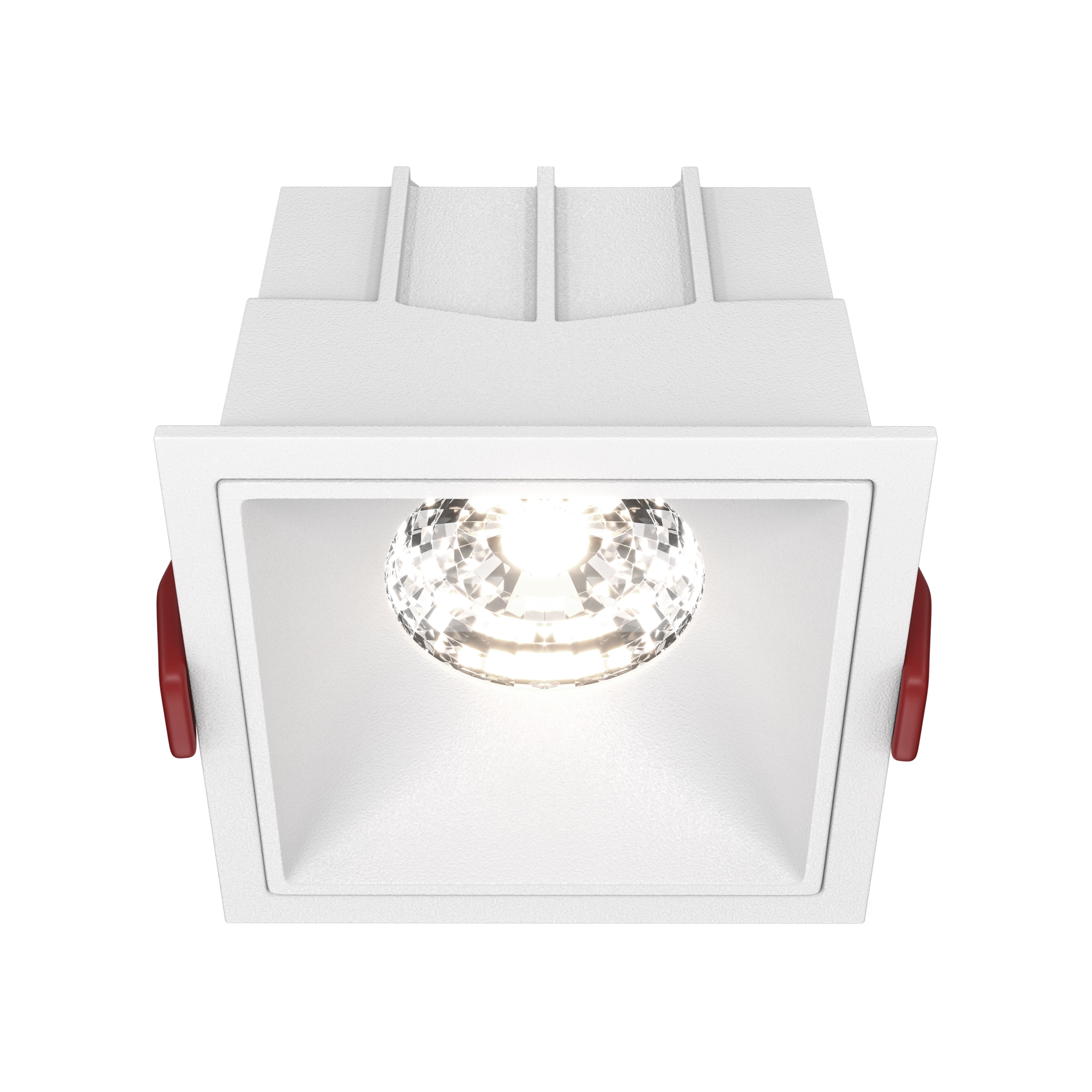 Maytoni Alfa LED Downlight Empotrable Cuadrado Blanco, 1250lm, 4000K ...