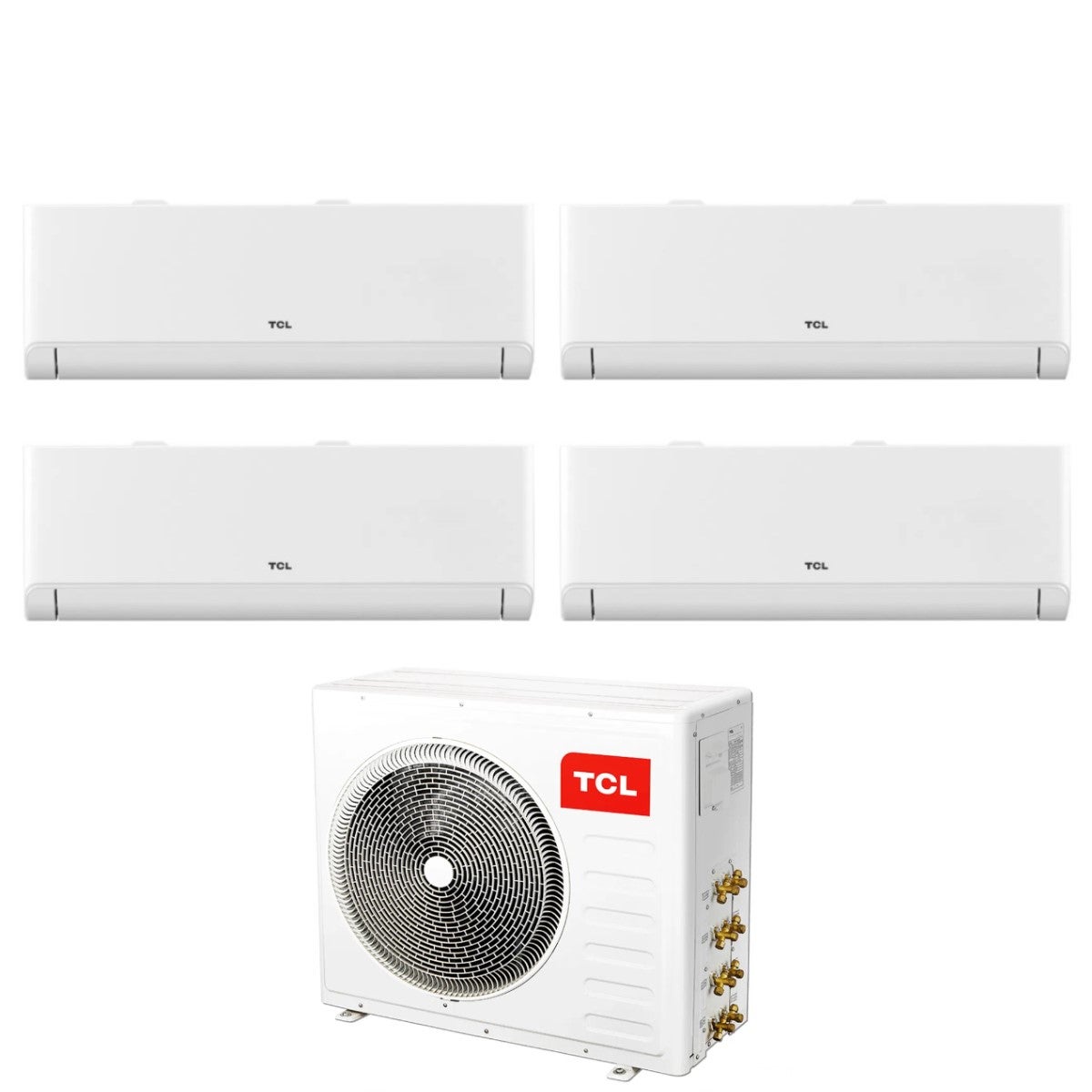 Condizionatore Quadri Split TCL BreezeIN 9+9+9+9 con MT3240 R-32 Wi-Fi ...