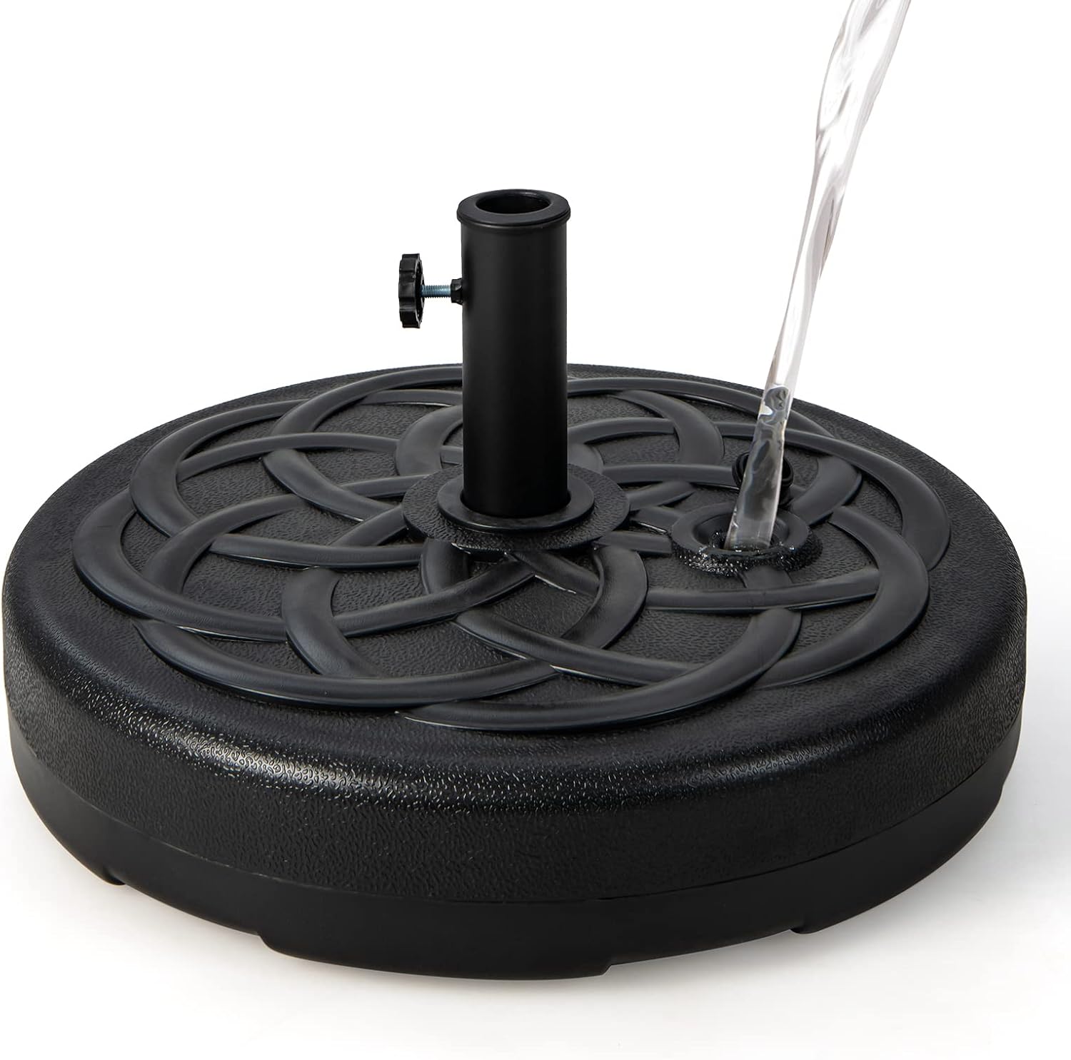 Support de Base de Parasol Rond Remplissable de 56 cm, Support de ...