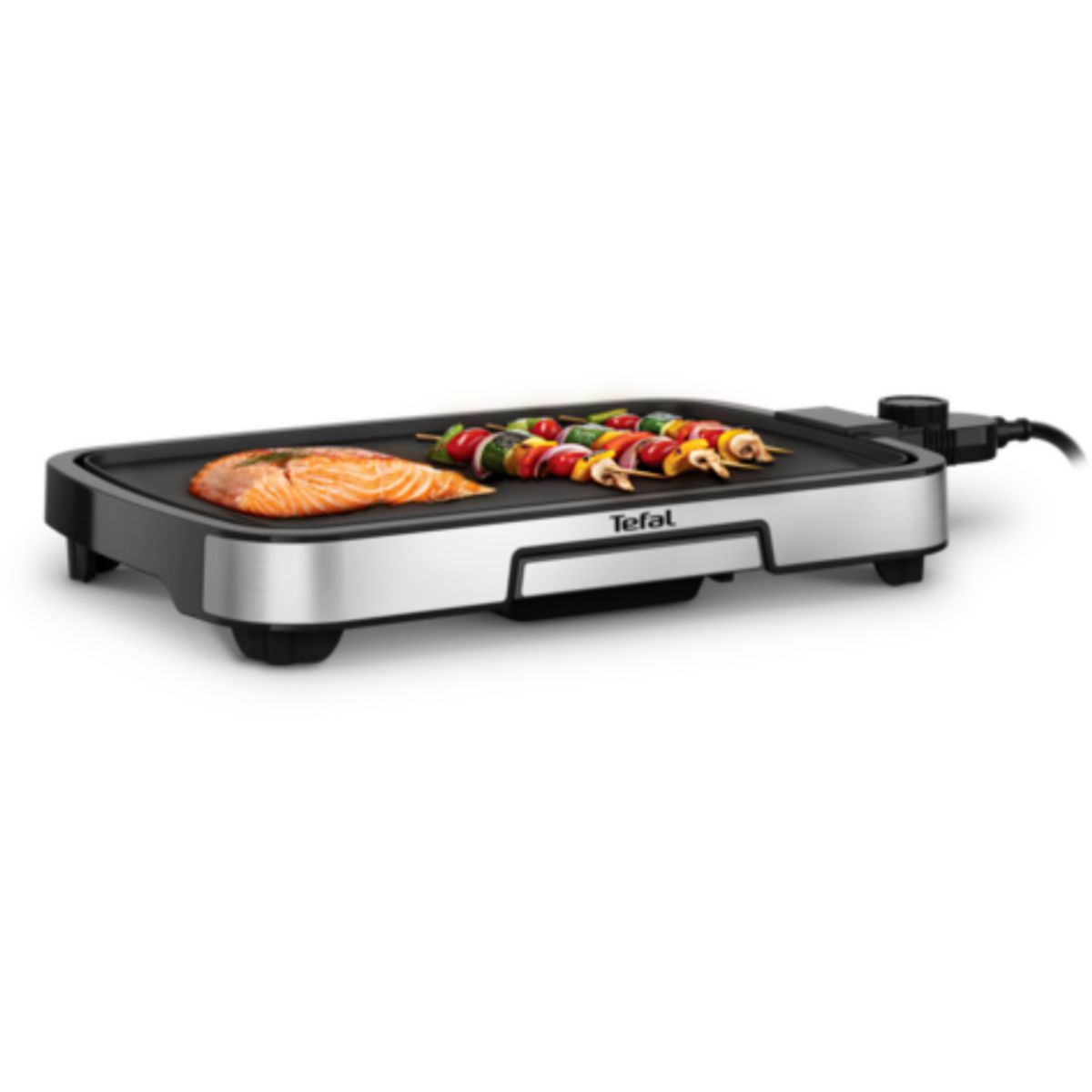 Plancha électrique TEFAL CB630D10 inox | Leroy Merlin