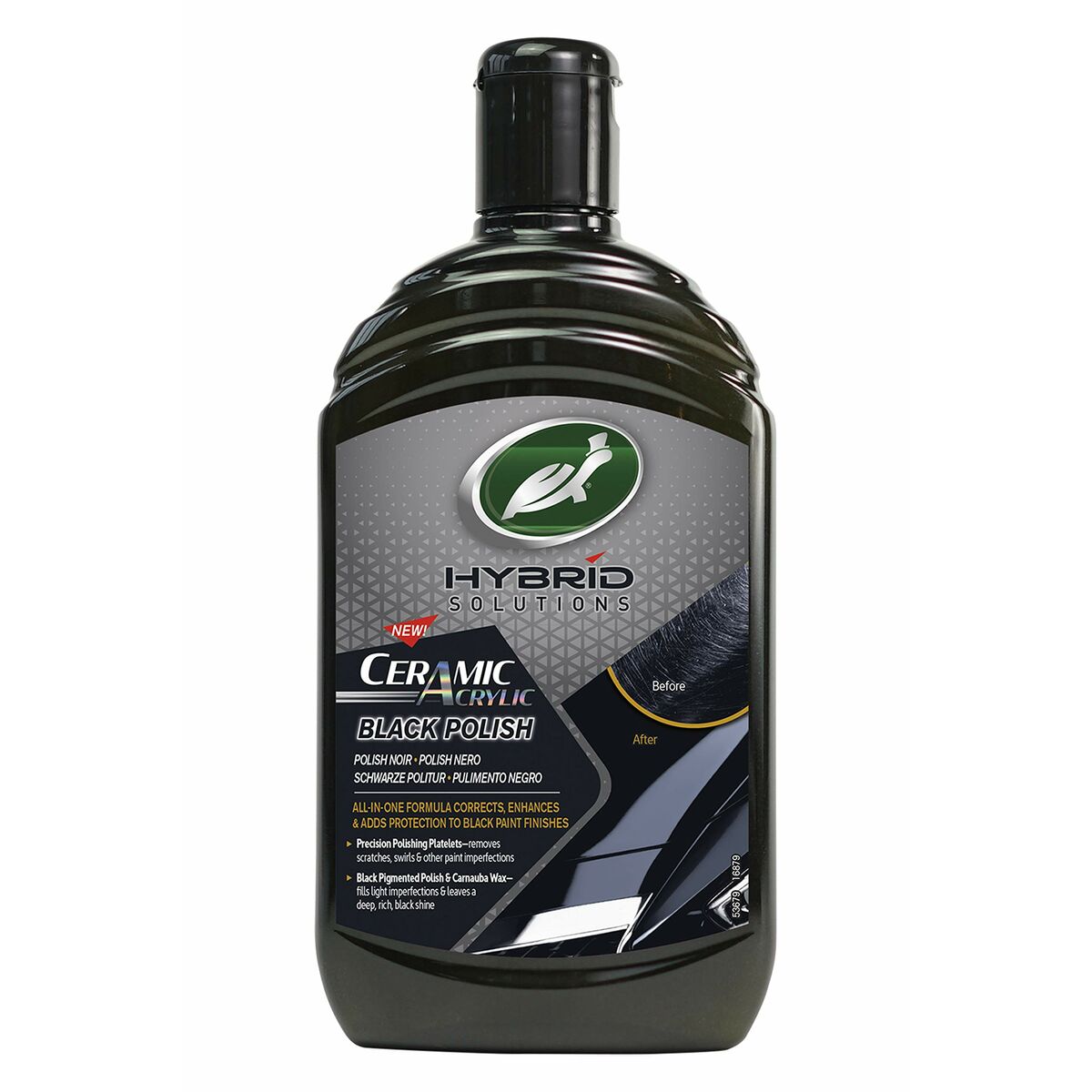 Cera per Auto Turtle Wax TW53679 500 ml Vernice nera | Leroy Merlin