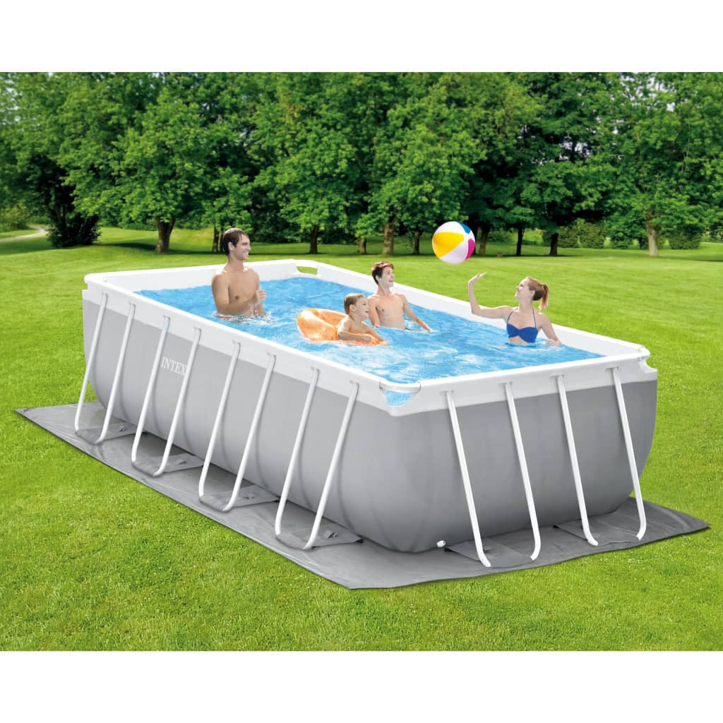 Piscina rectangular INTEX Prism Frame 400x200x122 cm | Leroy Merlin